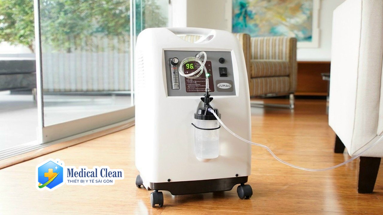 Máy tạo oxy cấp độ y tế cho người bệnh - Vật tư y tế Sài Gòn